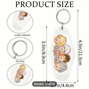 Golden Girls | Accessories | Golden Girls Stay Golden Keychain | Poshmark